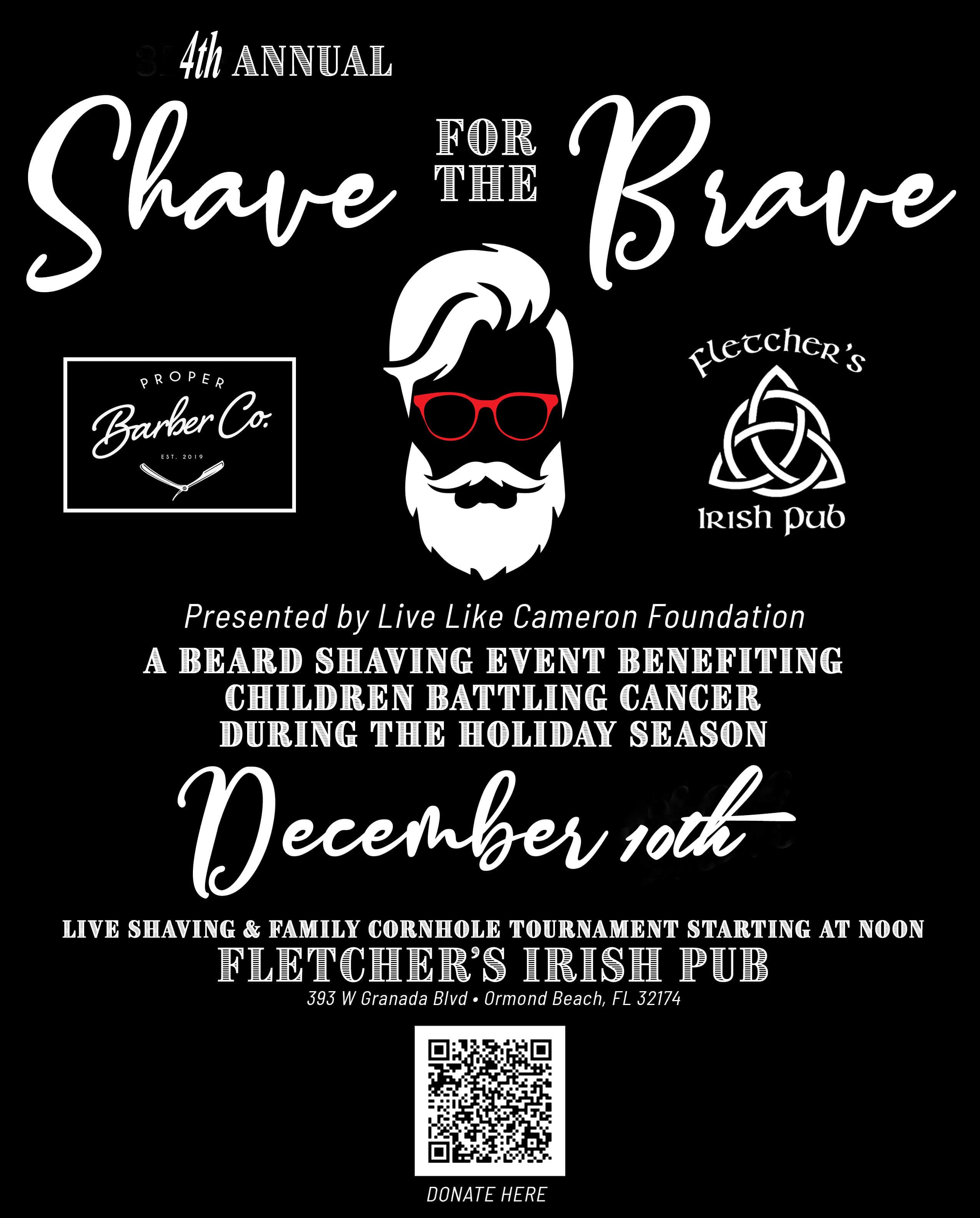 Live Like Cameron - Shave for the Brave